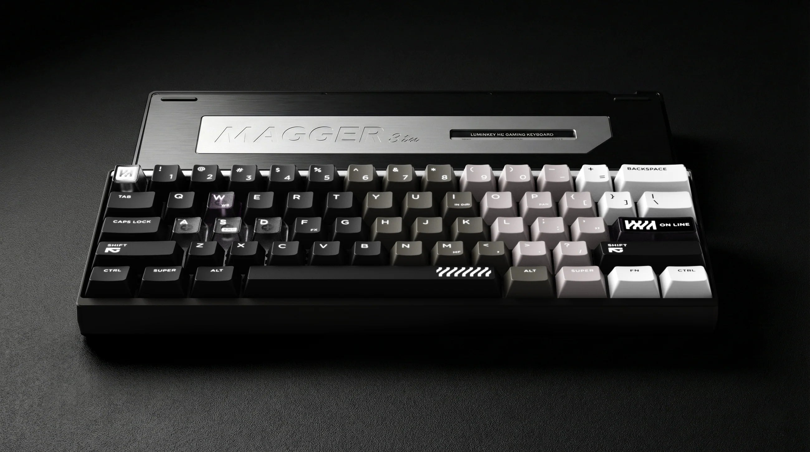Luminkey Magger60 Alüminyum Klavye (Manyetik Switch / HE)