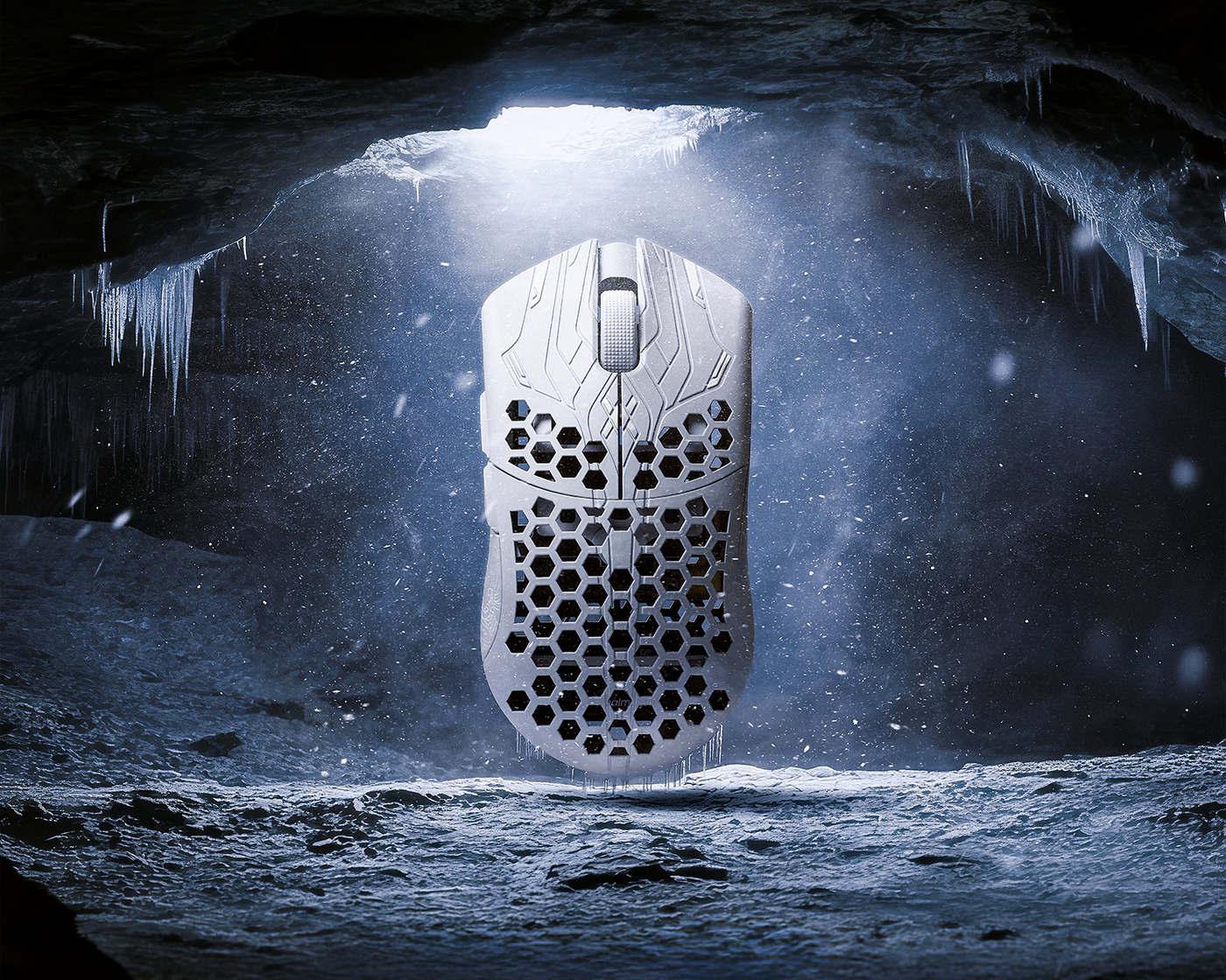 Finalmouse ULX Frostlord Karbon Fiber Wireless Mouse