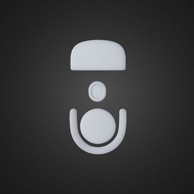 Logitech G Pro X Superlight 2 için Hoverpad V2 Mouse Skate