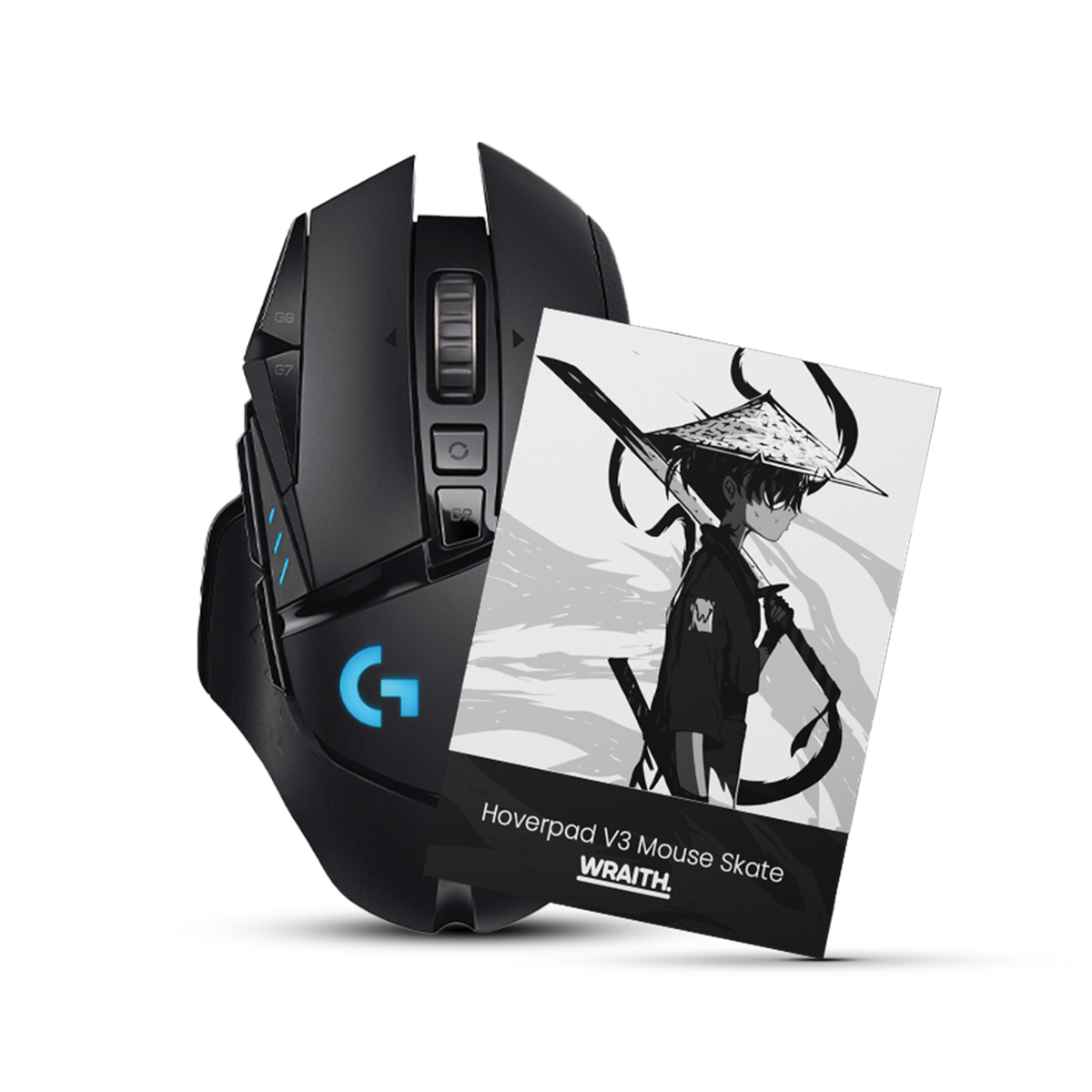 Logitech G502 için Hoverpad V3 Mouse Skate