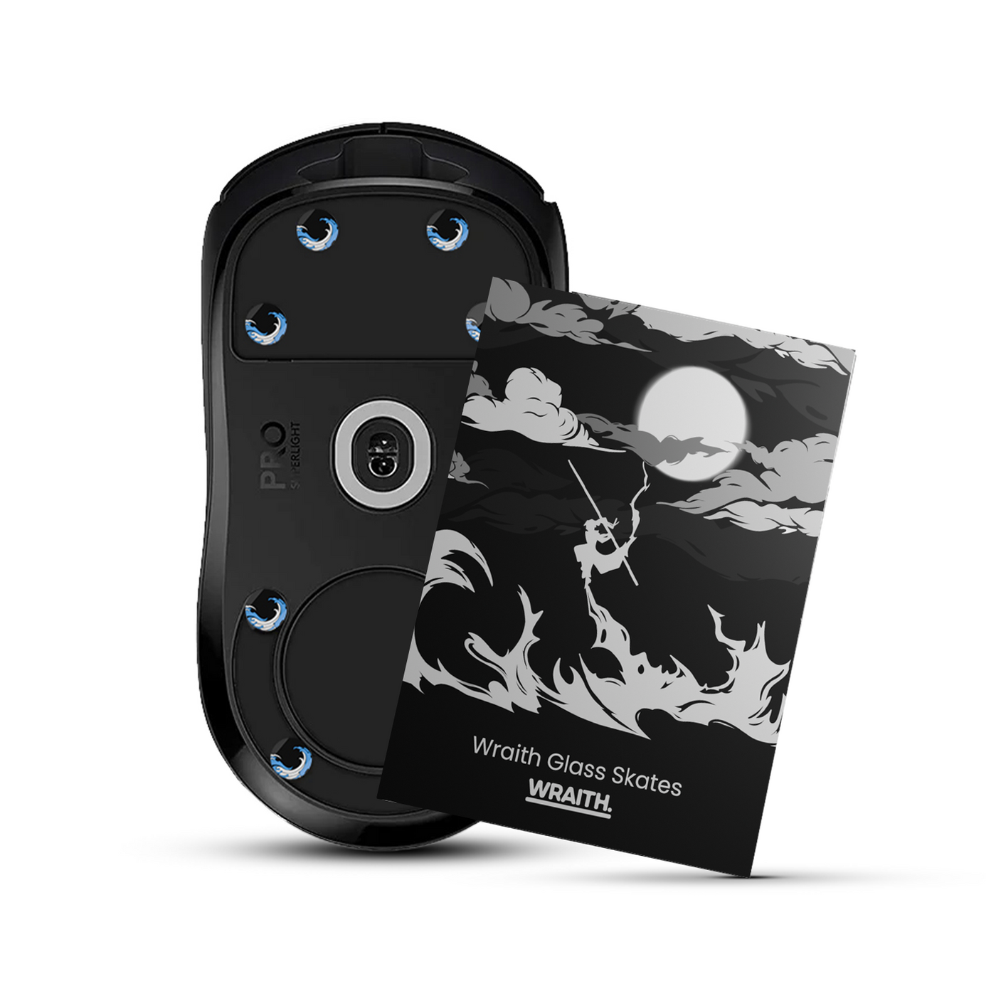 Wraith Glass Mouse Skates