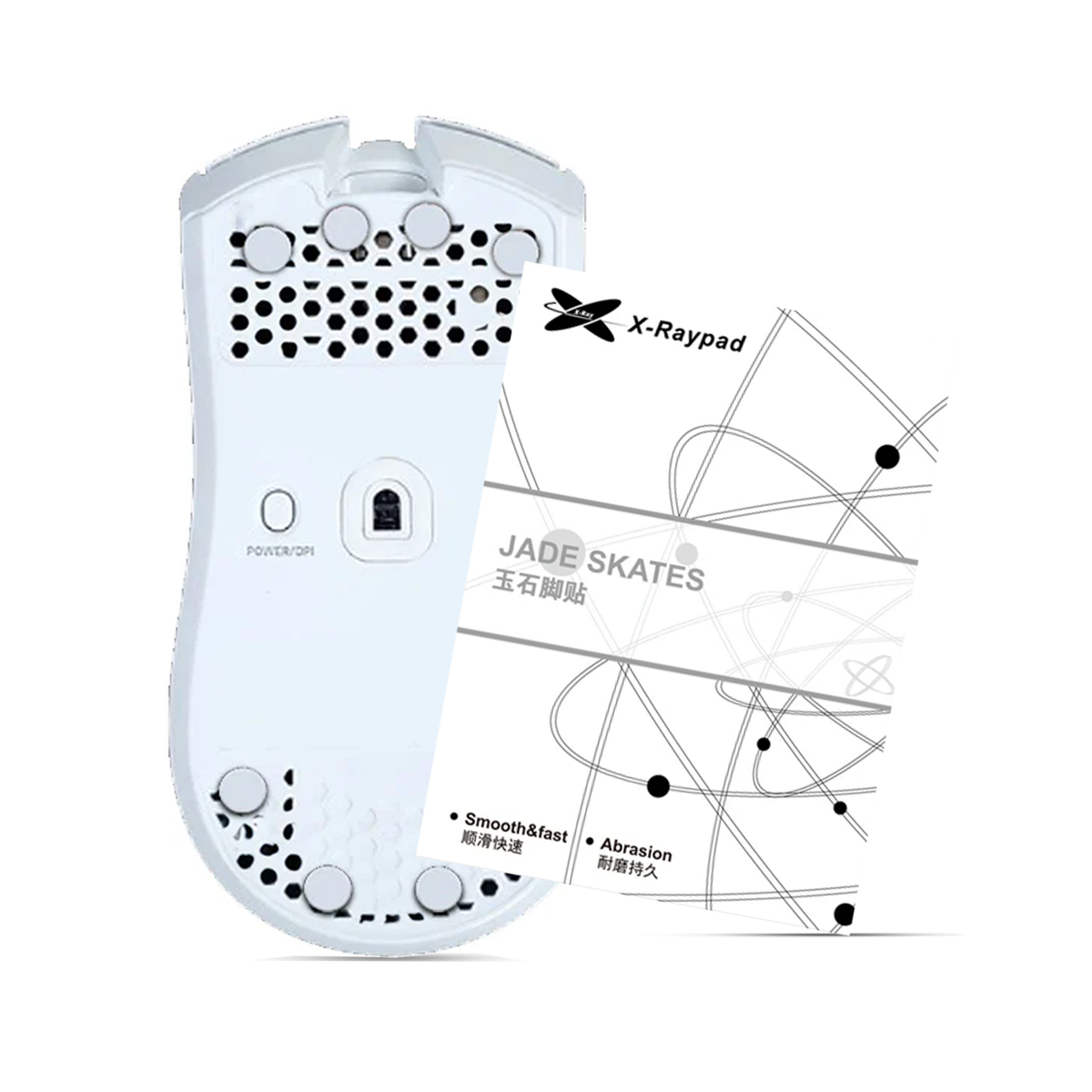 X-Raypad Jade Mouse Skates